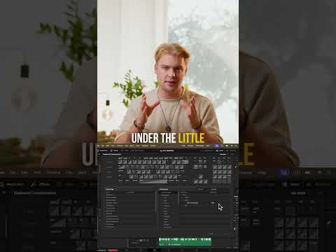 How to set up your own keyboard shortcuts in DaVinci Resolve. #davinciresolve #videoediting