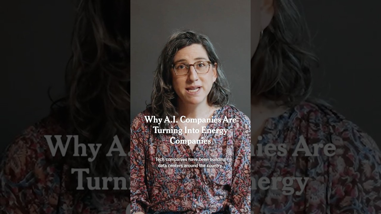 How A.I. Companies Are Turning Into Energy Companies