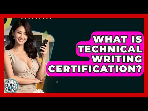 What Is Technical Writing Certification? - Learn As An Adult