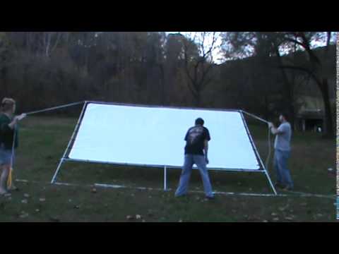 15 DIY Projector Screen Ideas For Your Home Theater – The Self ...