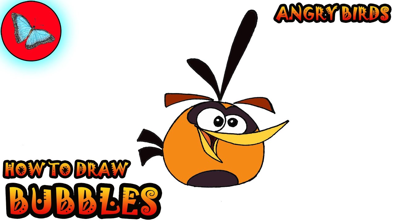How To Draw Bubbles From Angry Birds | Drawing Animals