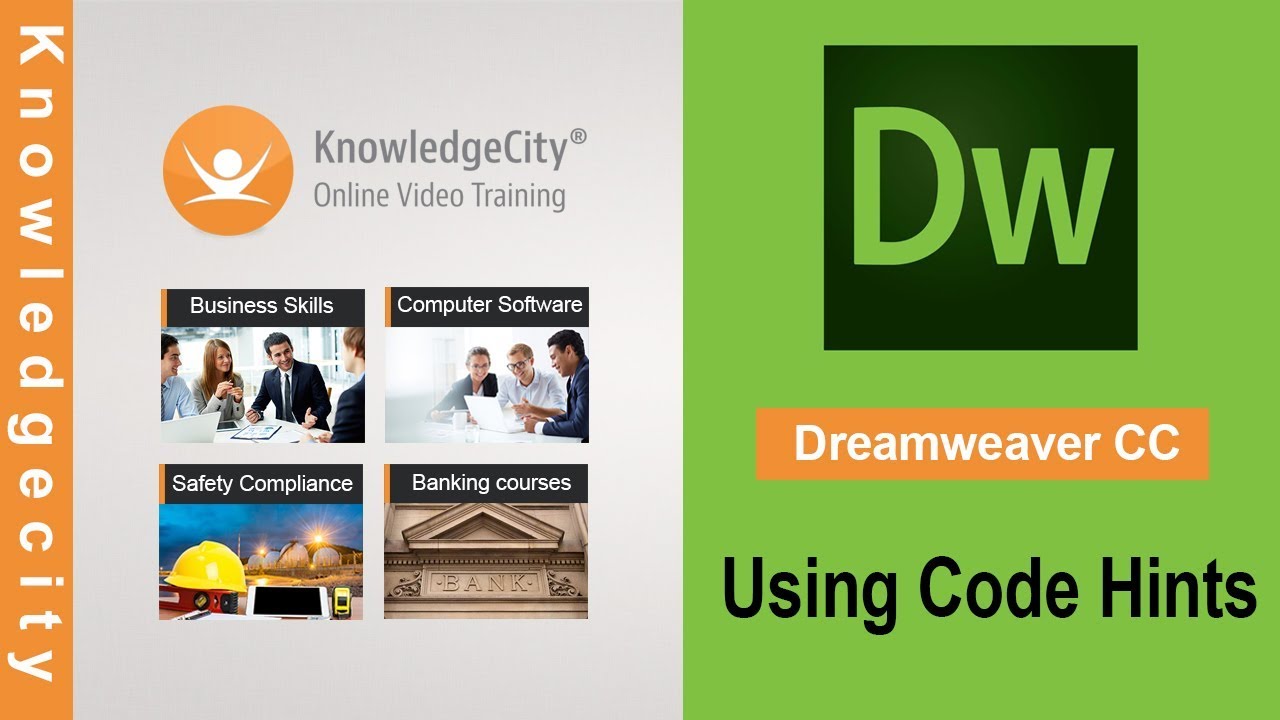 Dreamweaver CC tutorial: Using Code Hints | Knowledgecity.com
