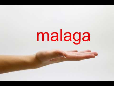 How to Pronounce malaga - American English