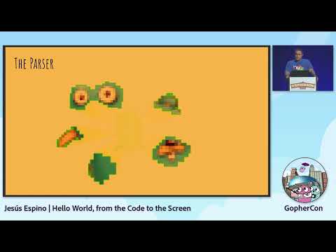 GopherCon 2022: Halo Dunia, dari Kode ke Layar - Jesús Espino
