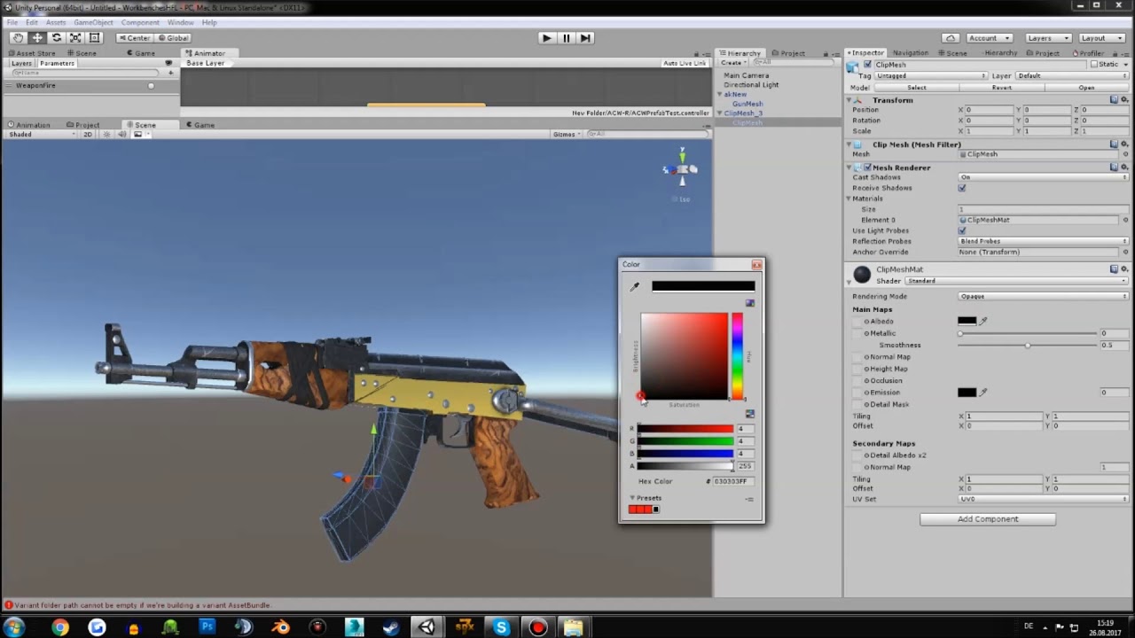 SDX Ranged Weapon Tutorial