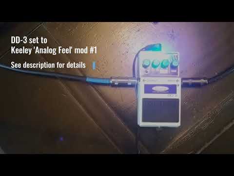 Keely DD-3 Boss Digital Delay 2000s - Silver with box and | Reverb