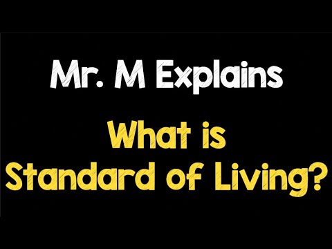 What is Standard of Living?