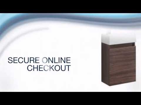TC Minimo 400 Cloakroom Basin & Vanity Unit with Soft Close Door - jtspas.co.uk