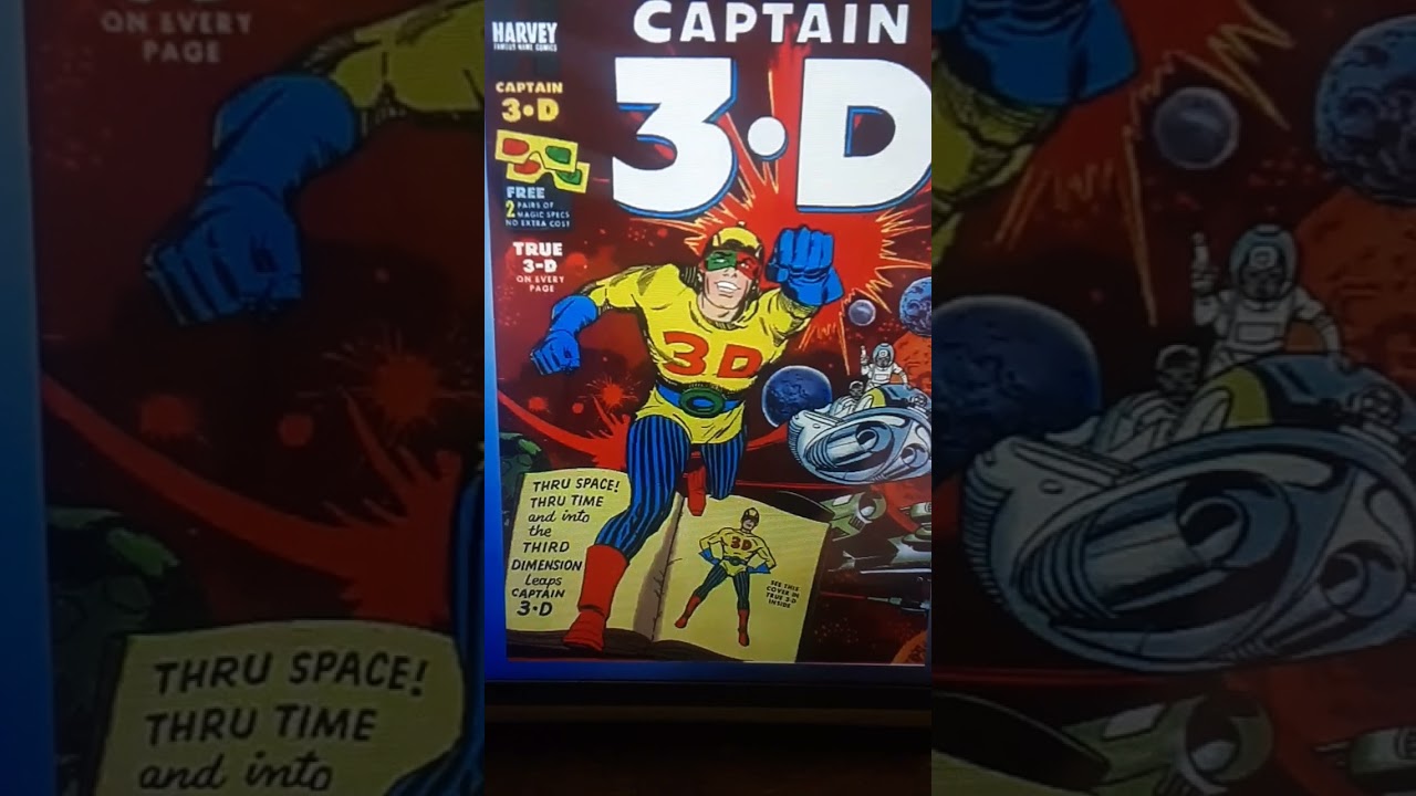 CAPTAIN 3.D. THE FIRST 3D COMIC BOOK SERIES
