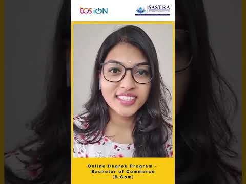 Online B.Com program by SASTRA University