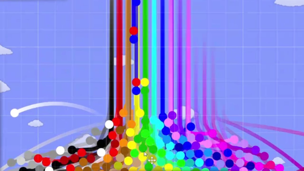 How To Make Simple Rainbow Marble Race in Algodoo[Algodoo Tutorial #4]#marblerace#algodoo#games#asmr