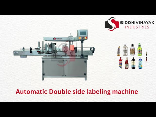 Sticker Labelling Machine - Double Side Sticker Labeling Machine ...