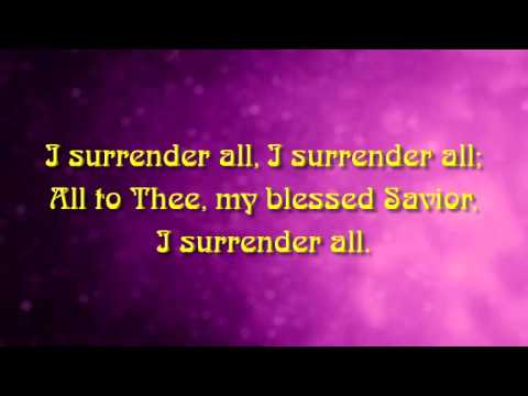 I Surrender All Lyrics - Cece Winans - Zion Lyrics