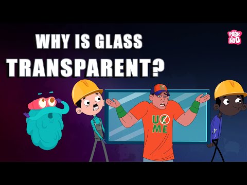 Science - Why Is Glass Transparent d…: English ESL video lessons