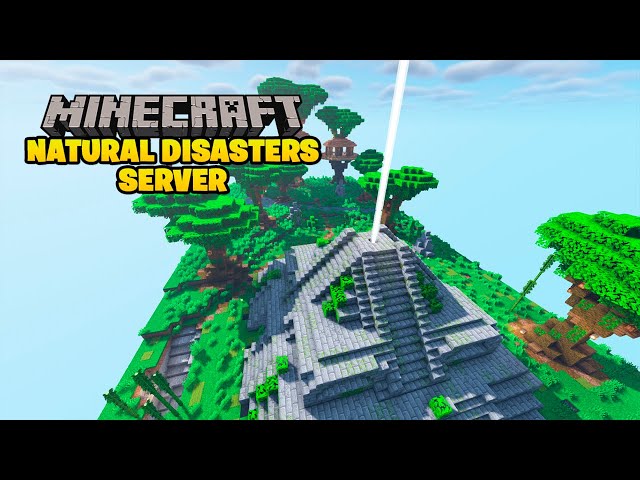 Jungle Temple Map | Natural Disasters Survival Minecraft Map