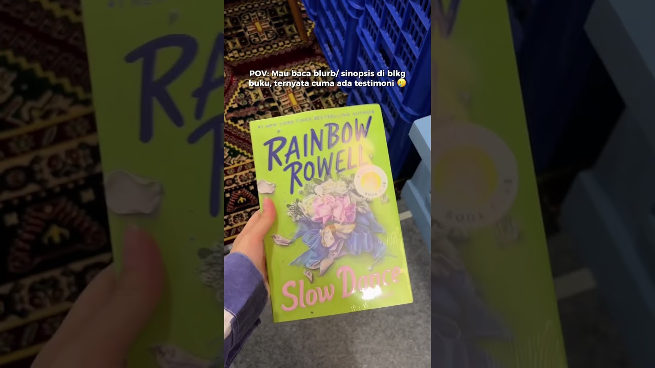 Please bring back blurb/ sinopsis di belakang buku!