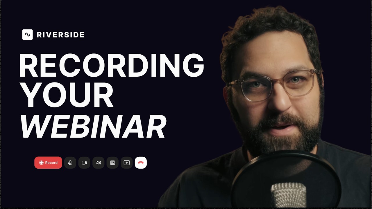 Record, Edit, and Repurpose Webinars in One Platform