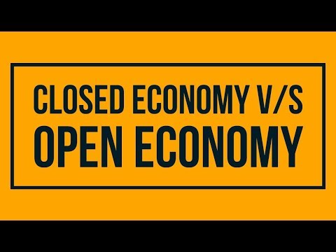 Difference between Closed Economy and Open Economy - Economics Video ...