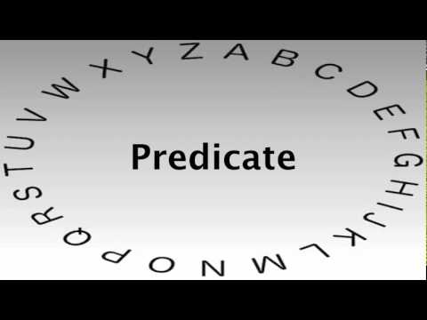 SAT Vocabulary Words and Definitions — Predicate