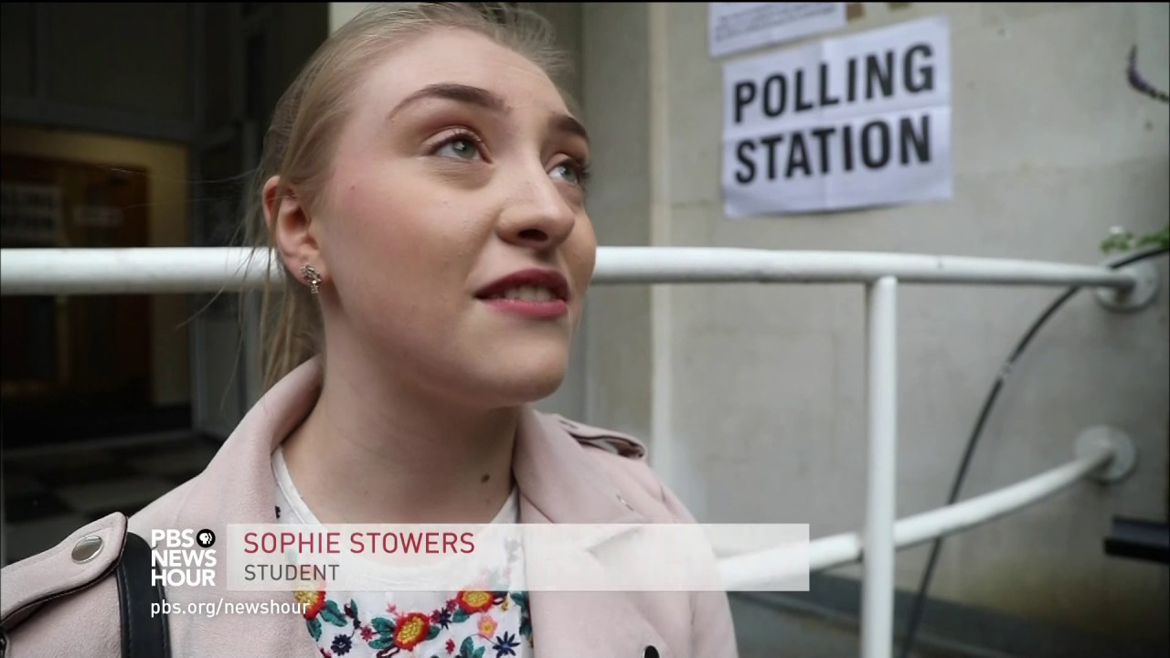 News Wrap: Exit polls show lead for U.K. Prime Minister May’s party