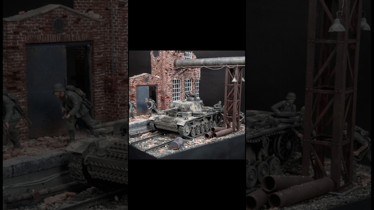 Factory Diorama - PDF construction and painting guide for download