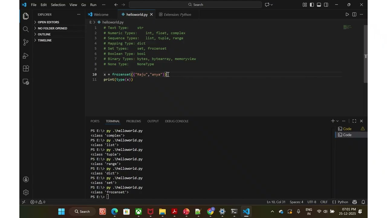 Python Tutorial - Part 2 | Data Types, Numbers, Casting, Strings, Booleans & Operators Explained