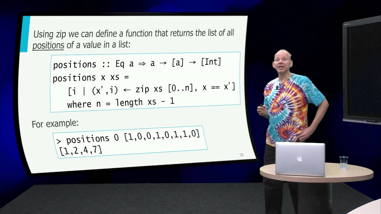 FP101x - Programming in Haskell Chapter 4 - List Comprehensions Part 2