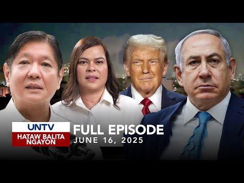 UNTV: Hataw Balita Ngayon | June 16, 2025