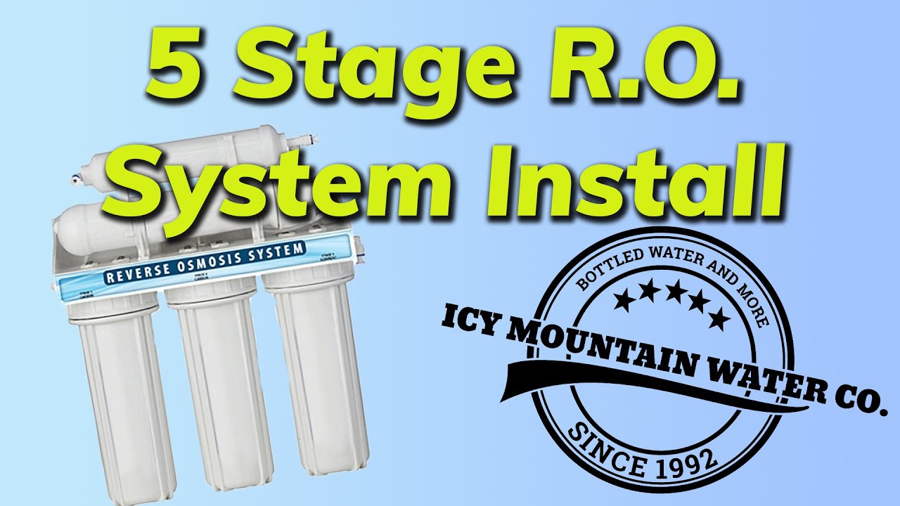5 Stage R.O. System Install Guide