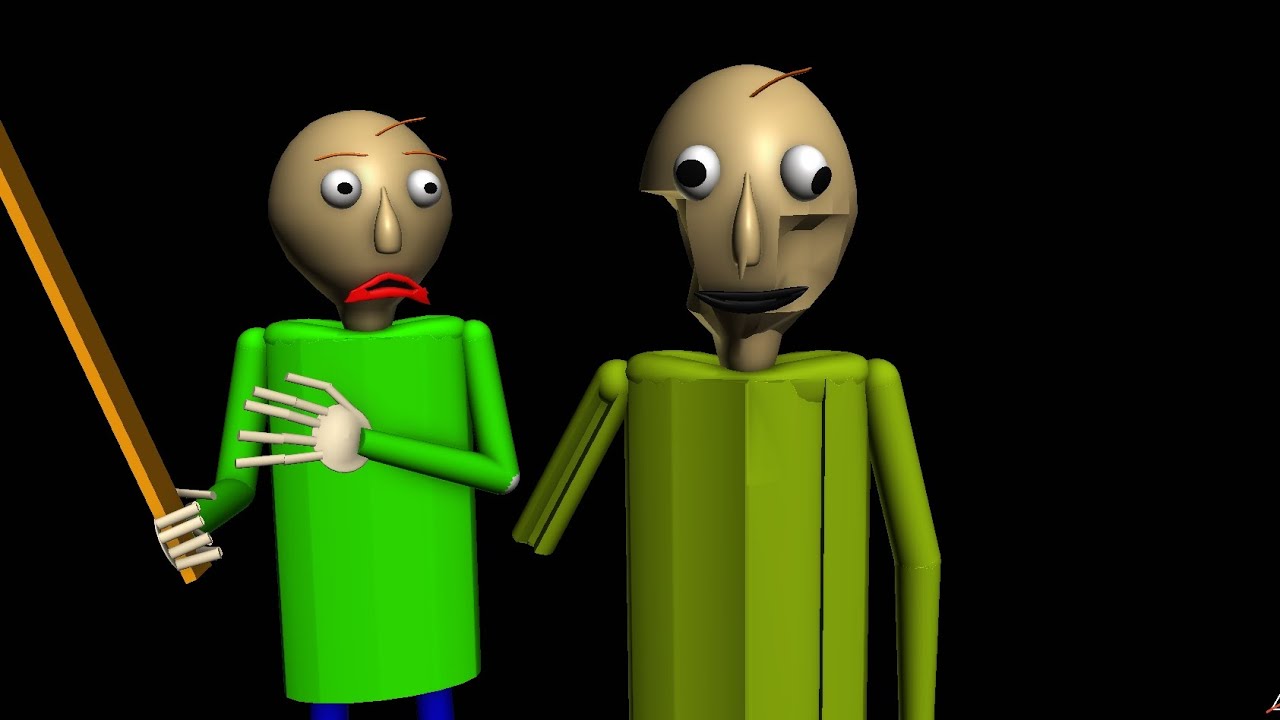 baldi gets a splendid Surprise by someone!... another Prisma 3D animation with baldi