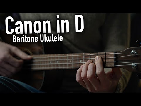 The Beautiful Canon in D on Baritone Ukulele