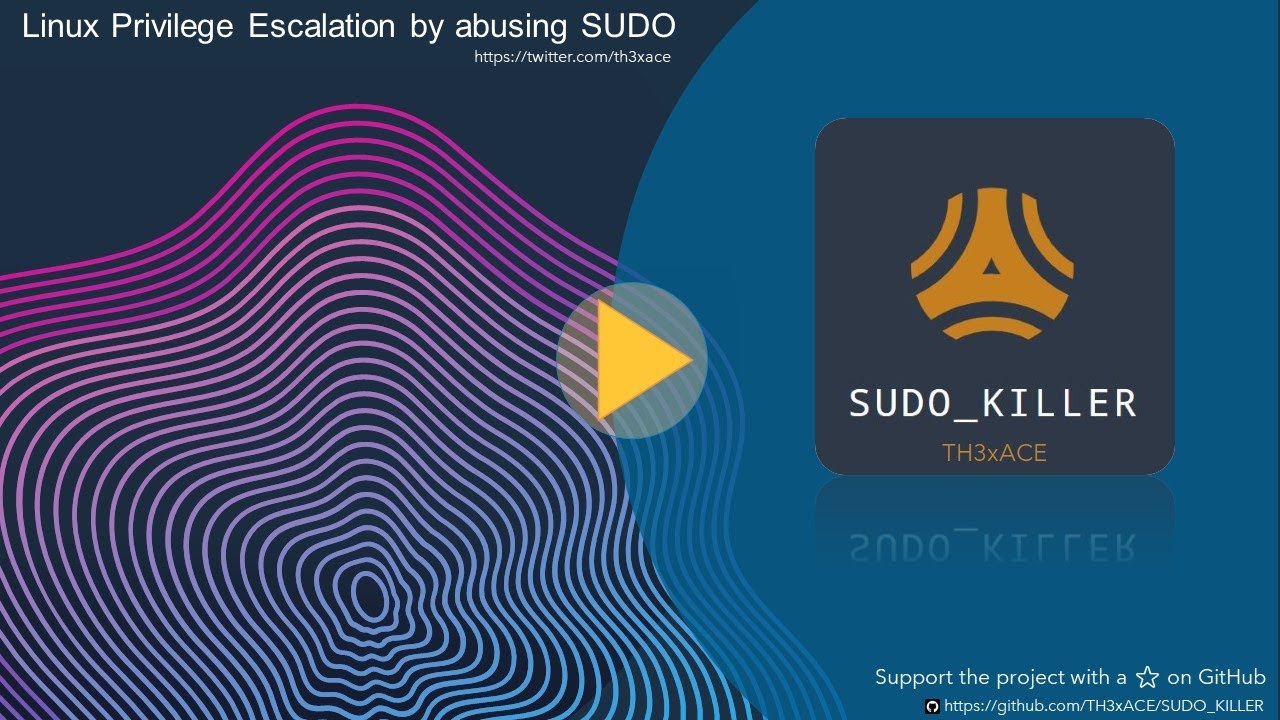 Scenario 01 - absolute path (SUDO_KILLER)