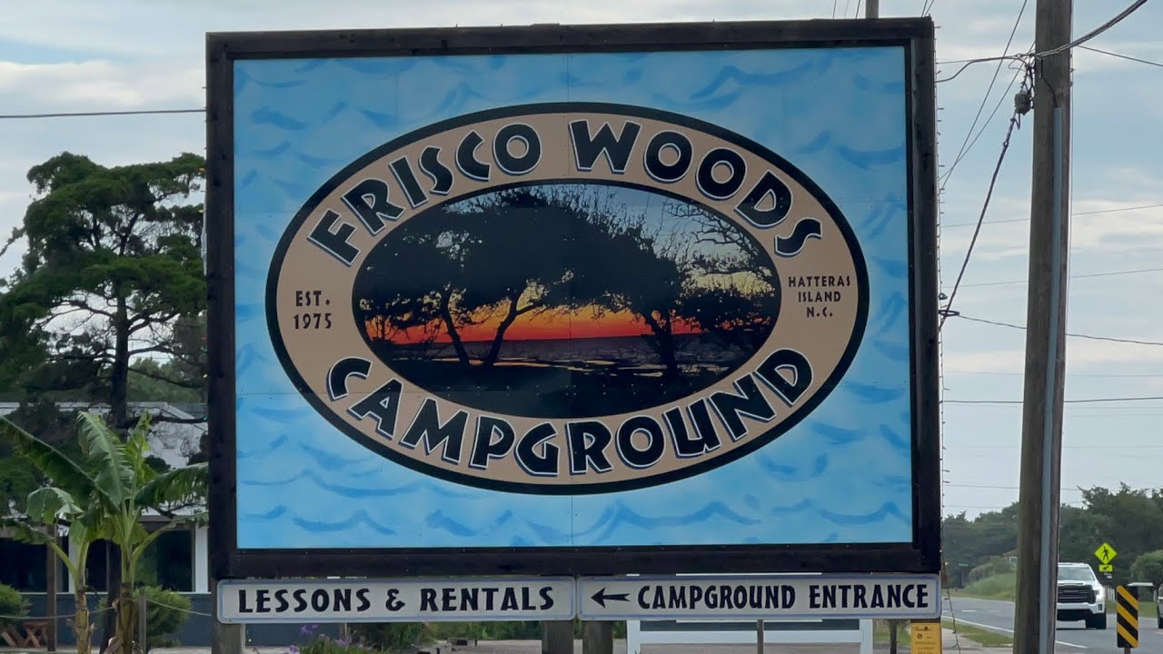 Frisco Woods campground, Outer Banks, NC