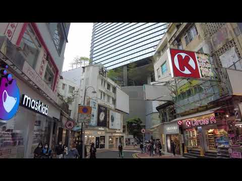 [4K] Causeway Bay, Hong Kong walk Part 3 -- Lee Garden area
