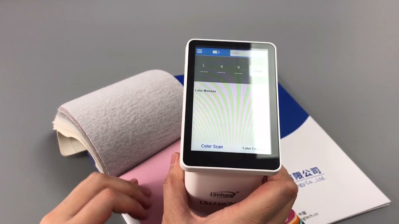 LS172 handheld colorimeter operation