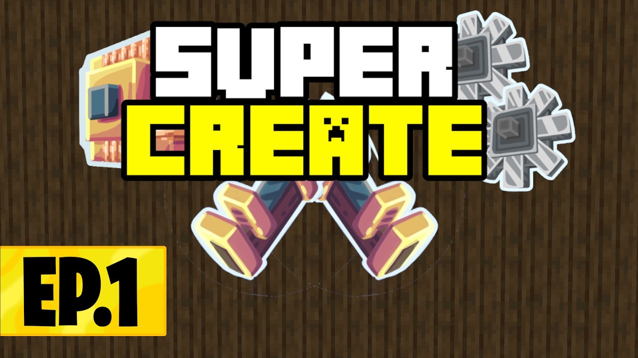 NEW SUPERFLAT CREATE MODPACK! | Create Superflat Survival | Minecraft Modpack | EP 1