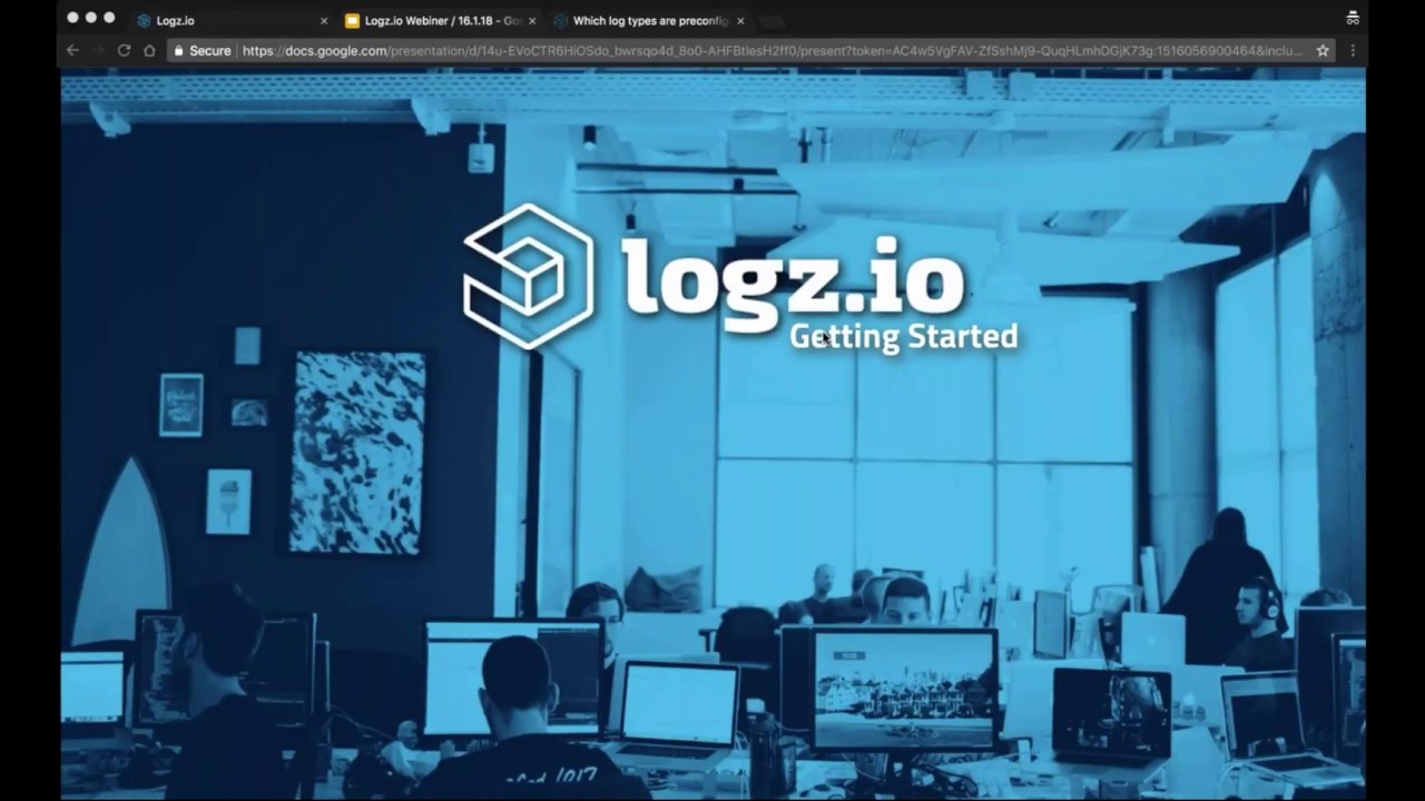 Logz.io 101 - Fundamentals for Successfully Analyzing Your Log Data [WEBINAR]