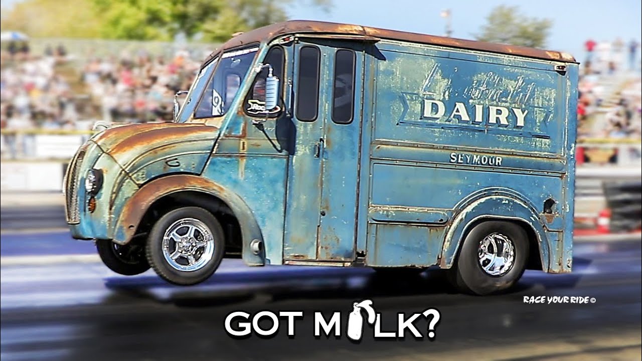 1963 Milk Truck Drag Racer Has All: Patina, Twin-Turbo 496 BBC, and ...