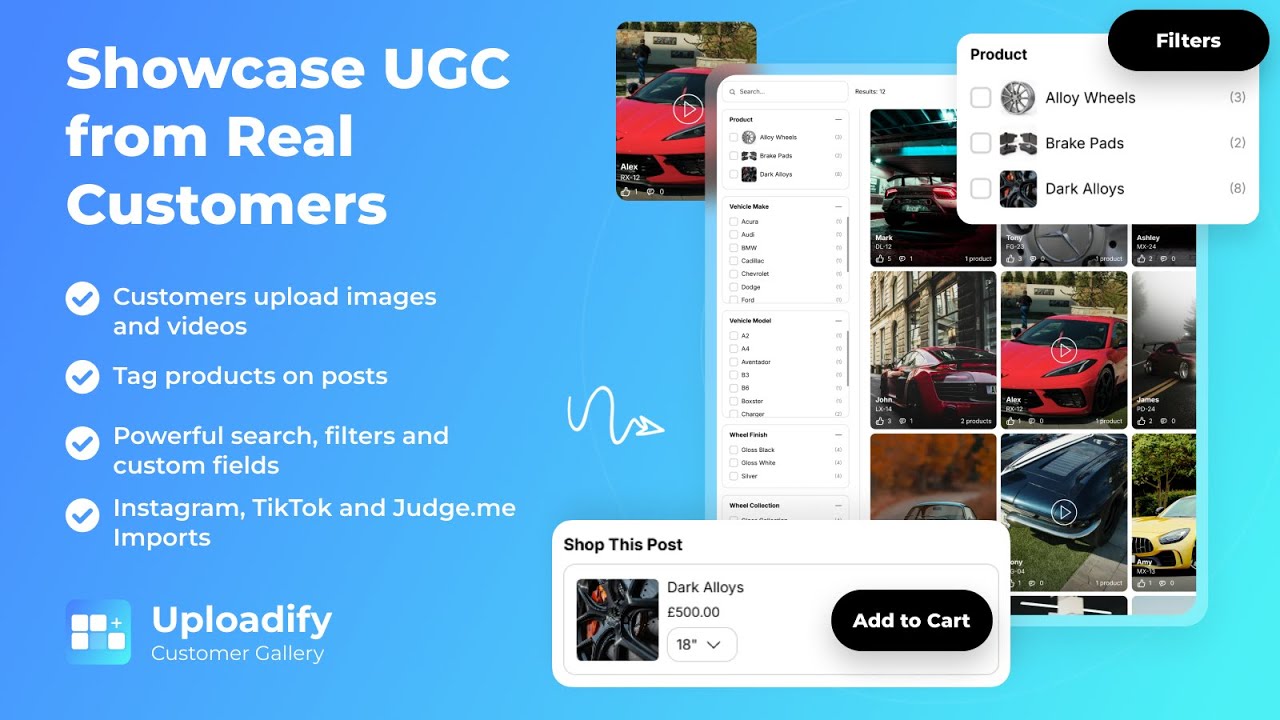 Shopify Customer Gallery App