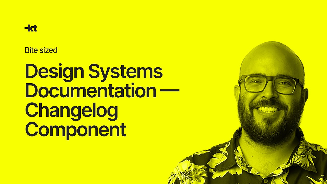 Design Systems Documentation — Changelog Component
