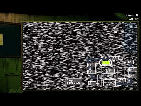 Foxy Acting Like Golden Freddy - Five Nights At Freddy's 3 - Night 6 + Aggressive Mode