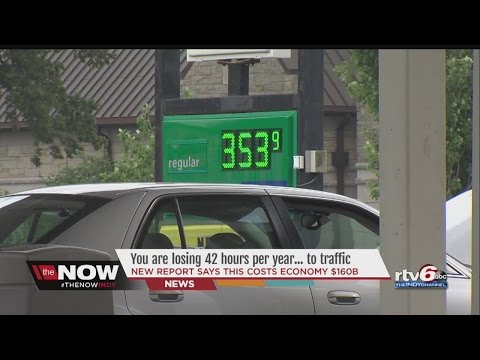 WATCH: Traffic congestion report says U.S. wastes significant time, money on jams