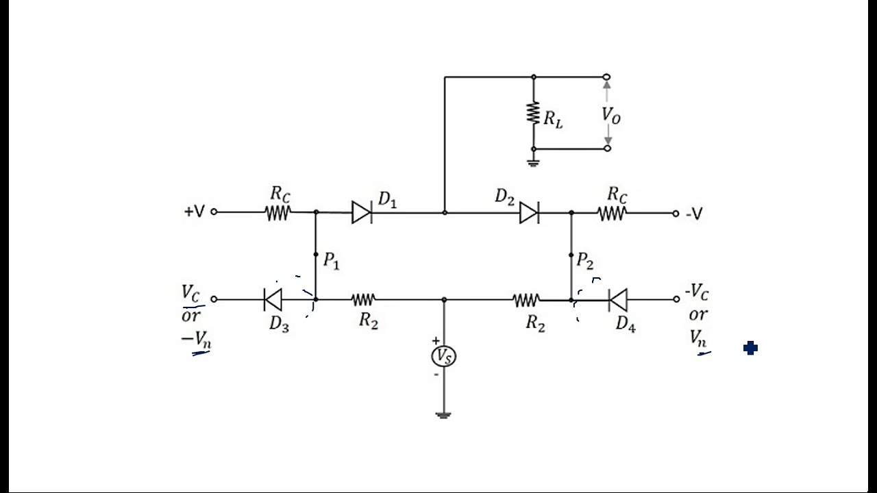 Sampling gate | Four diode | Circuit diagram | PDC | Lec-130
