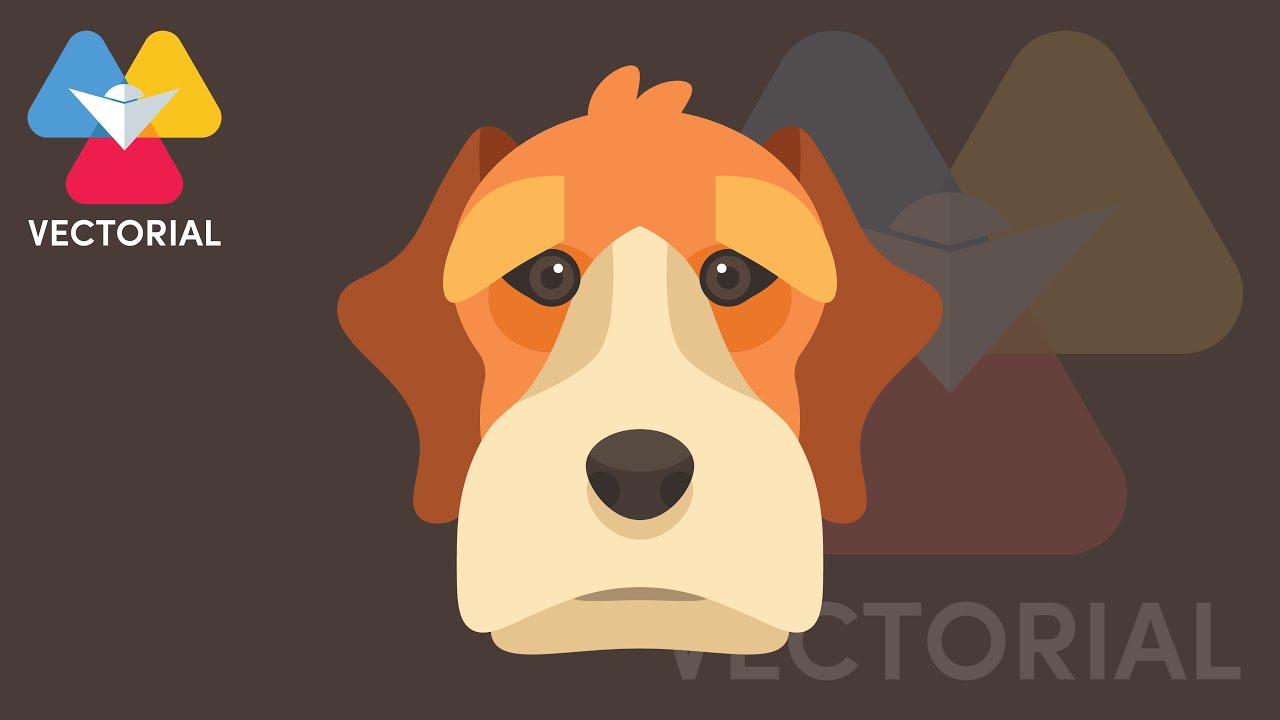 Beagle Dog tutorial in Illustrator
