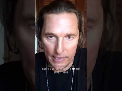 How Matthew McConaughey lost weight for Dallas Buyers Club #shorts