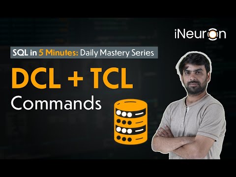 What are DCL and TCL Commands in SQL? | SQL Tutorial