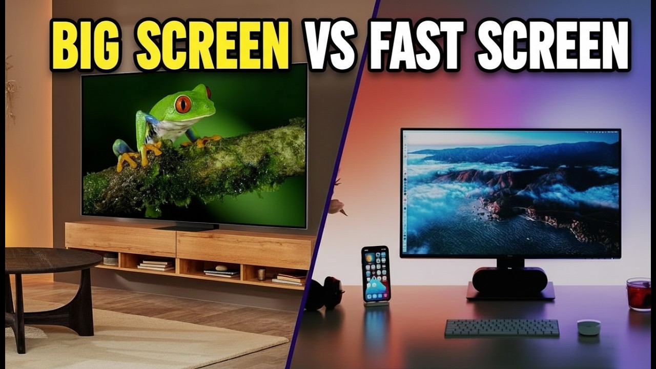 Gaming Monitor vs TV – Which Is Better for PS5 & Xbox? (Full Comparison)