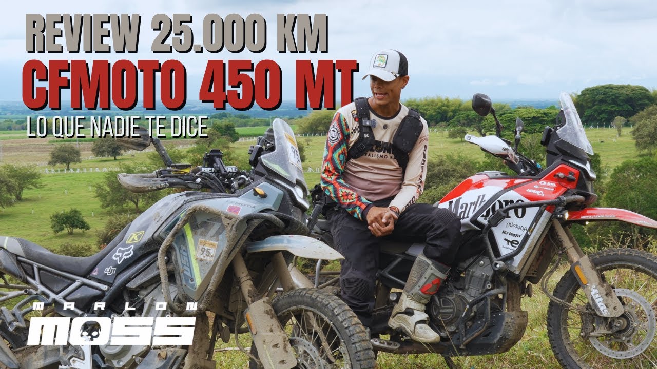 The 450 MT with the most kilometers in COLOMBIA!! 25,000 km, what's damaged?
