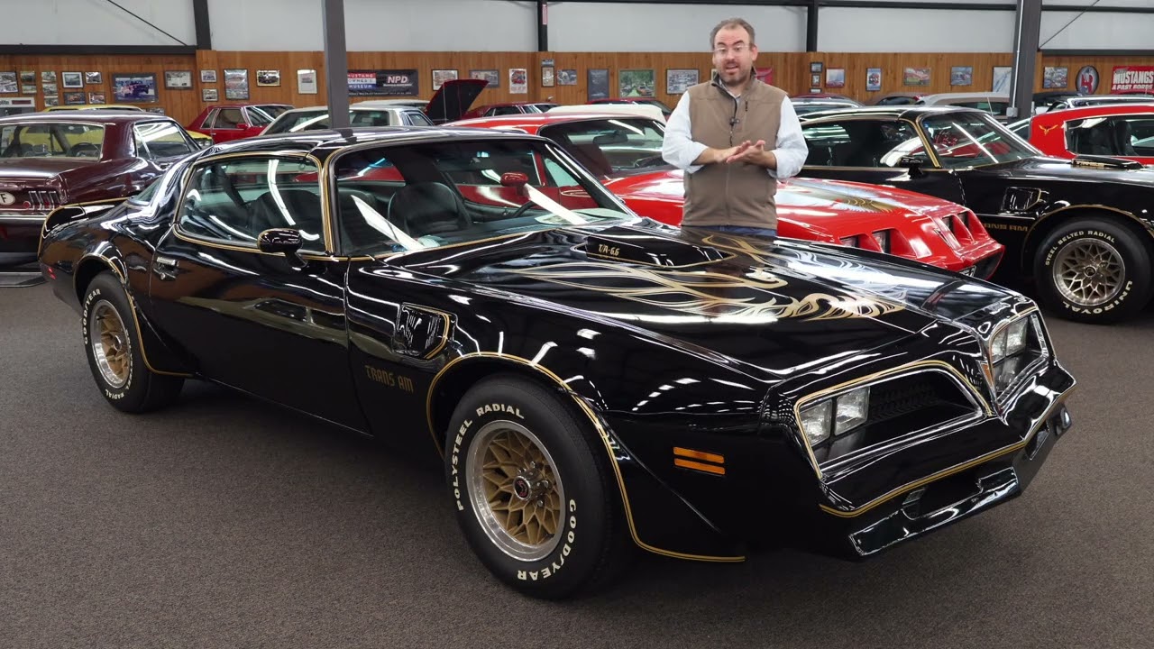 The very first Y84 Trans Am went to the Bandit himself, Burt Reynolds