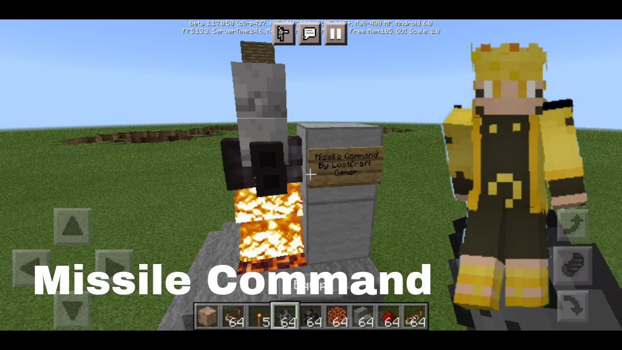 Minecraft Missile Command Tutorial